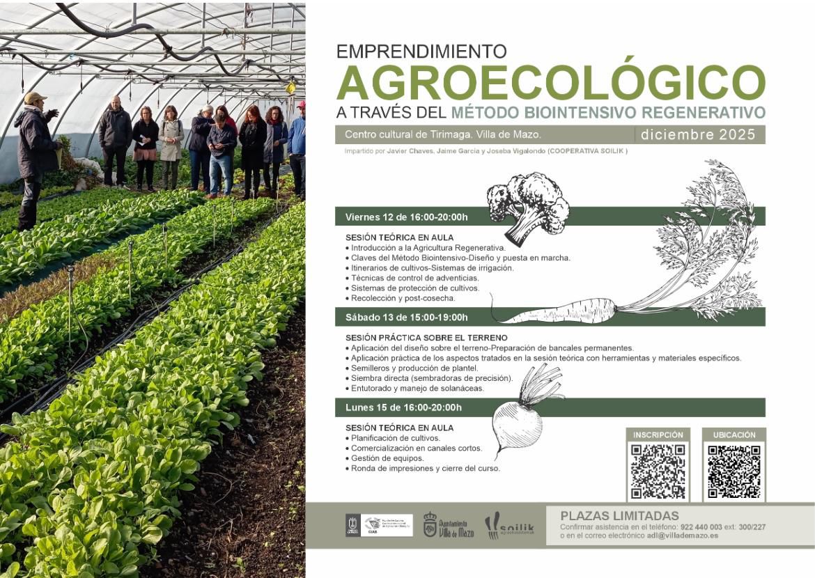 Curso de Emprendimiento Agroecológico en Villa de Mazo - Canal Agrario ...